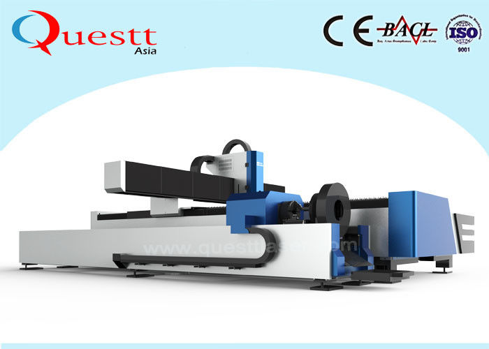 500W Metal Laser Cutter , Pipe Laser Cutting Machine For Sheet / Round ...