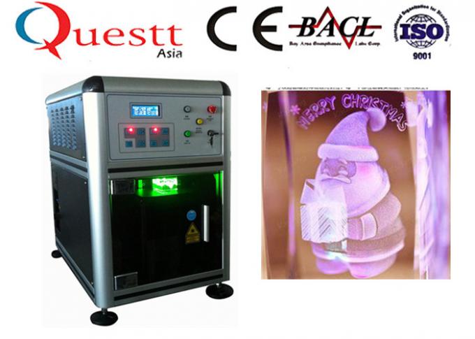 3W Mini Laser Engraver Low Cost , Subsurface Engraving Machine For 3D ...