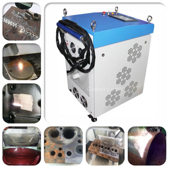 100W 200W Laser Rust Descaling Machine For Metal Surface Cleaning